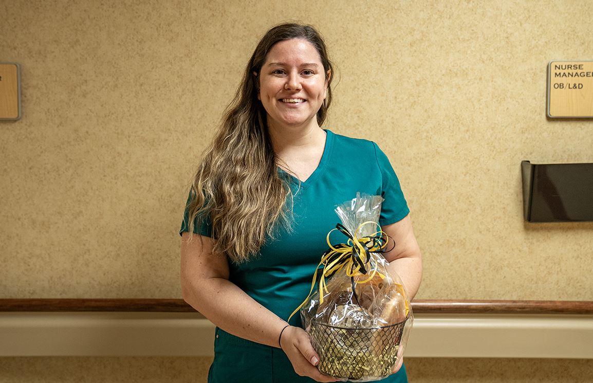 Colbye Krebs Receives DCH's BEE Award