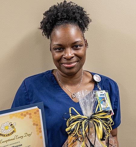 Kimberly Monroe Receives DCH's BEE Award